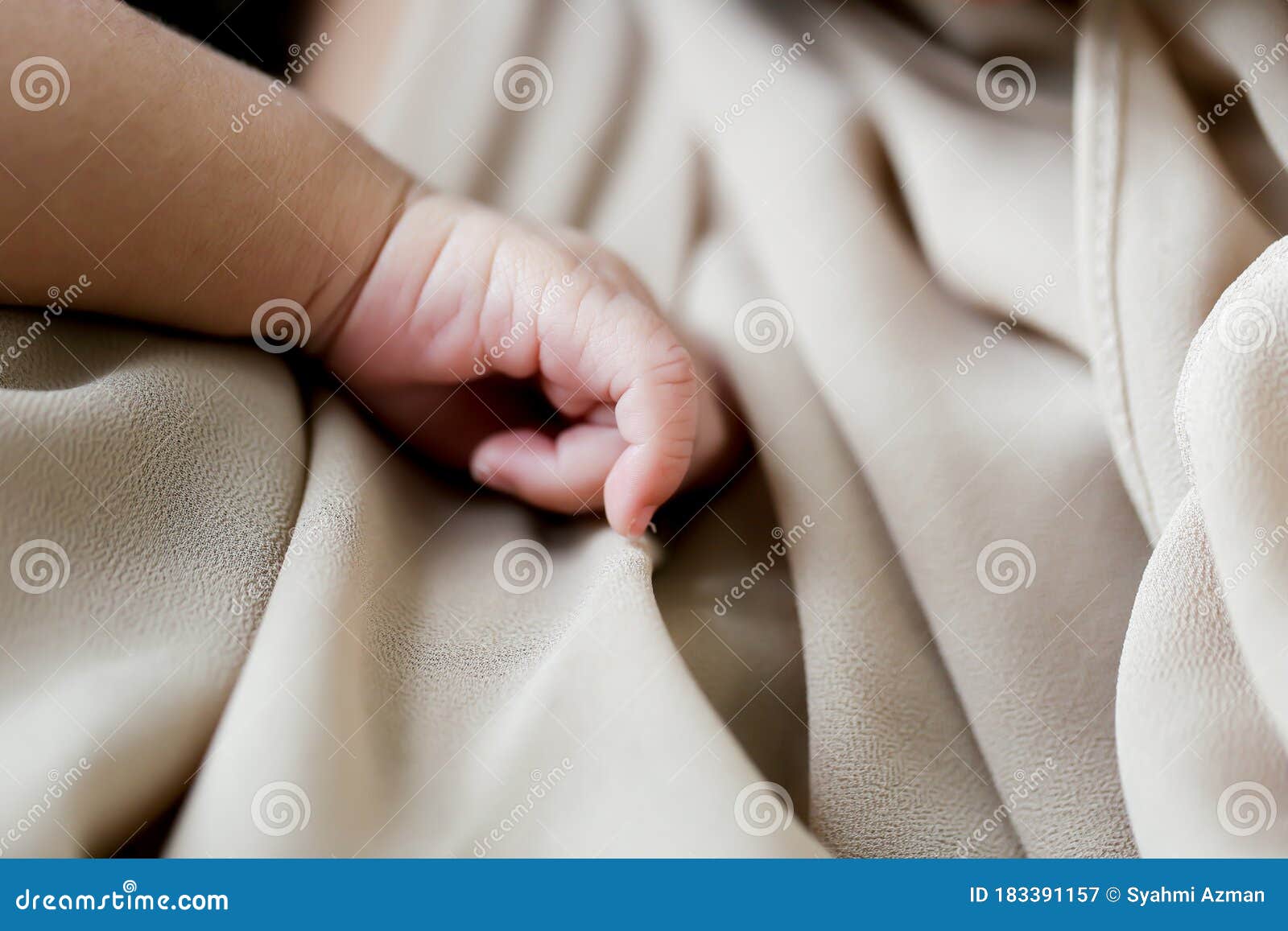 A small cute baby hand stock image. Image of macro, hand - 183391157