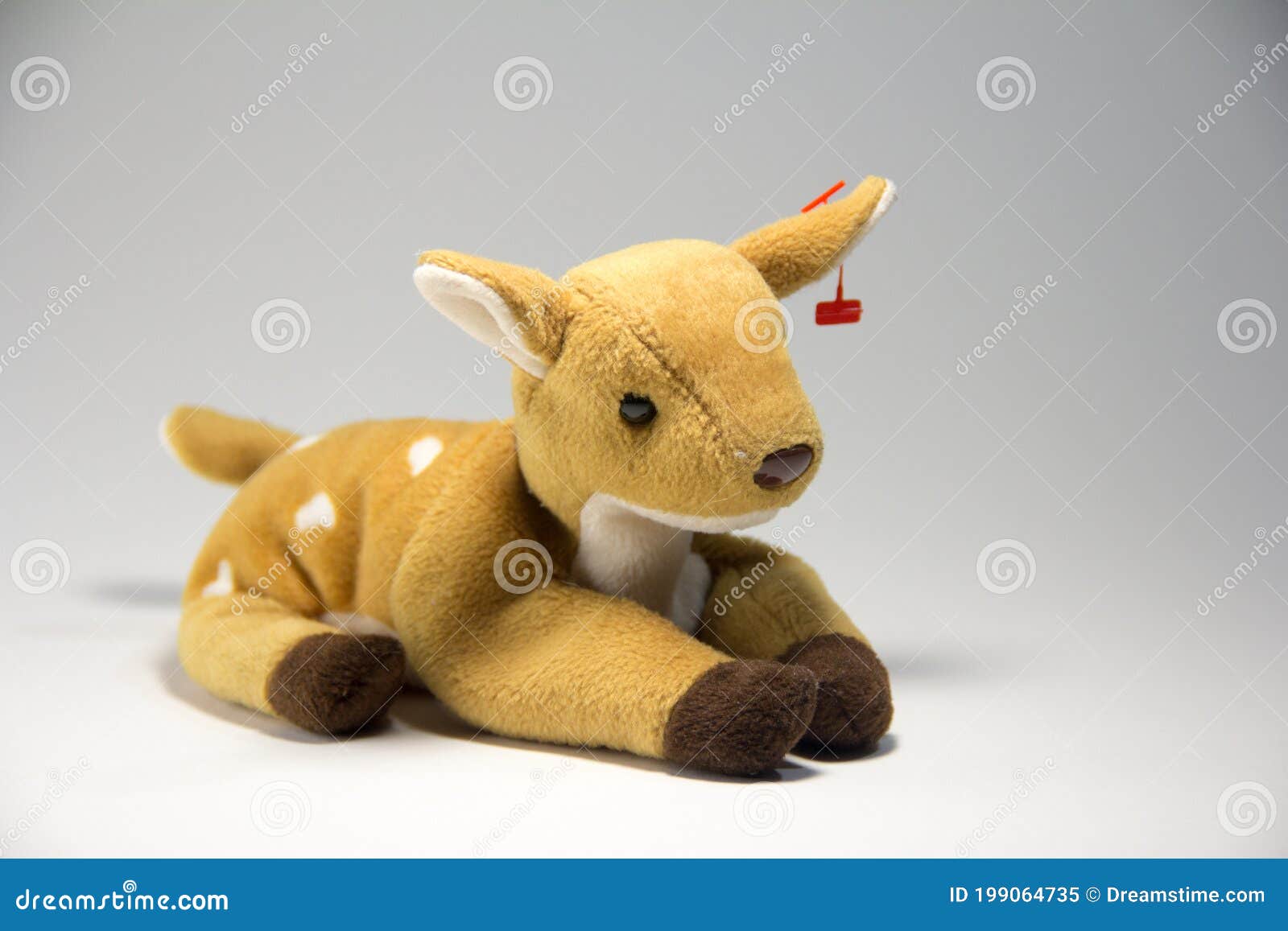 Small Cute Deer Plush Toy stock image. Image of traditional - 199064735