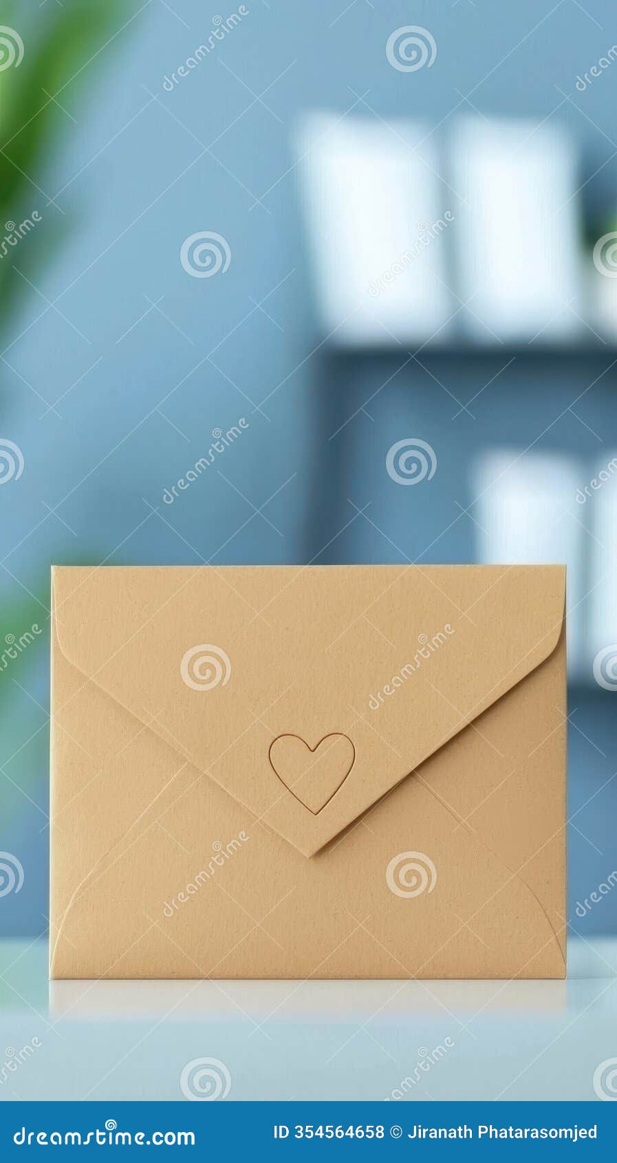 Small, Cute Envelope with Heart Seal, Perfect for Love Notes or ...