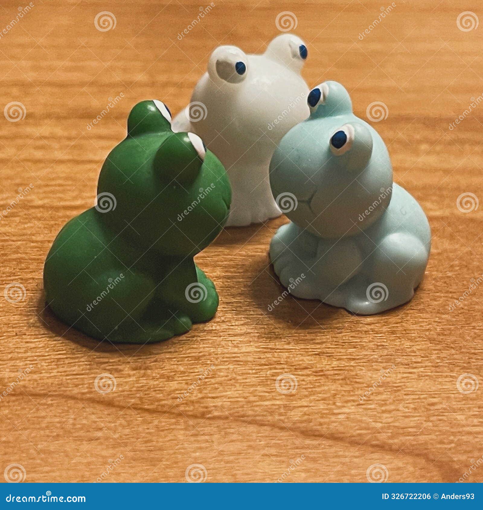 Small, Cute Miniature Plastic Frogs Stock Photo - Image of leapfrog ...