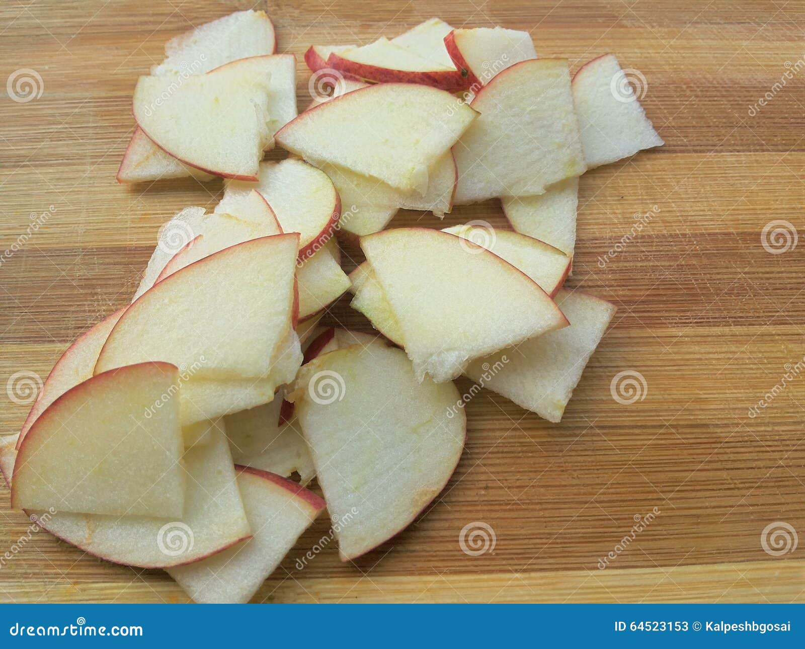 Cutted Apple Pieces Bowl Stock Photos - Free & Royalty-Free Stock ...