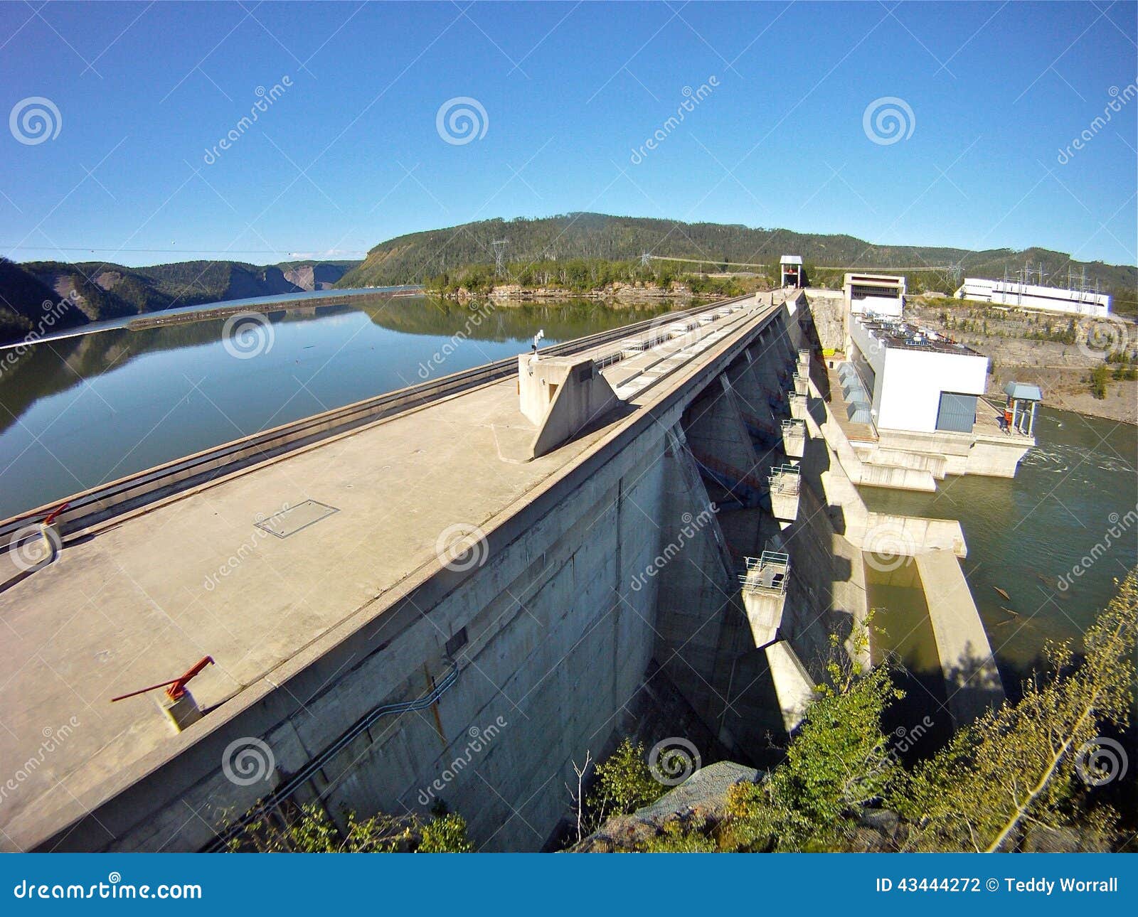 Small dam stock photo. Image of small, lake, flying - 43444272