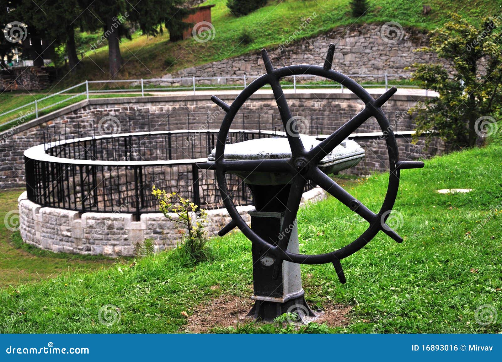 A Small Dam And Power Plant Stock Photo - Image of krkonose, generator ...