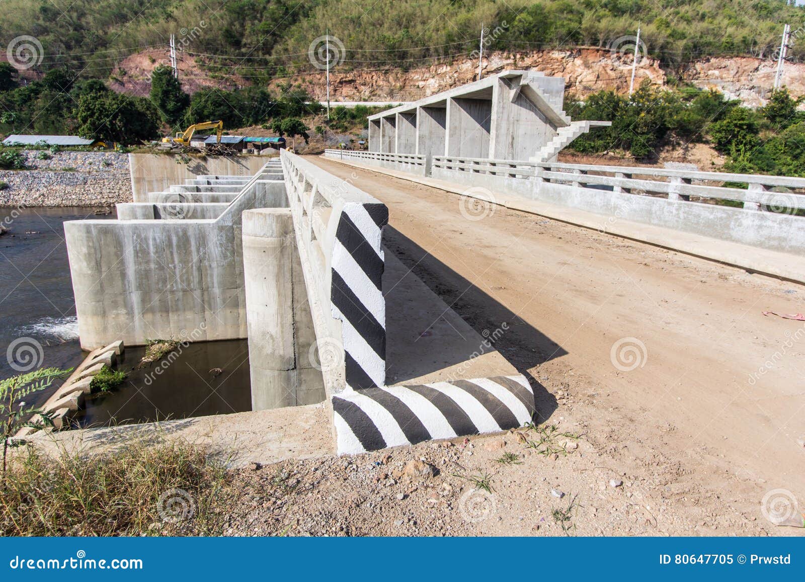 Small Dam in River, in Asia Stock Image - Image of door, flowing: 80647705