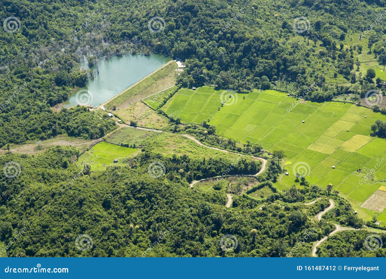 Small Dams For Irrigation Royalty-Free Stock Image | CartoonDealer.com ...