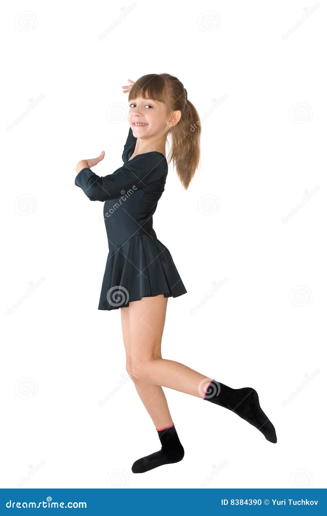 The small dancer stock photo. Image of child, happy, fingers - 8384390