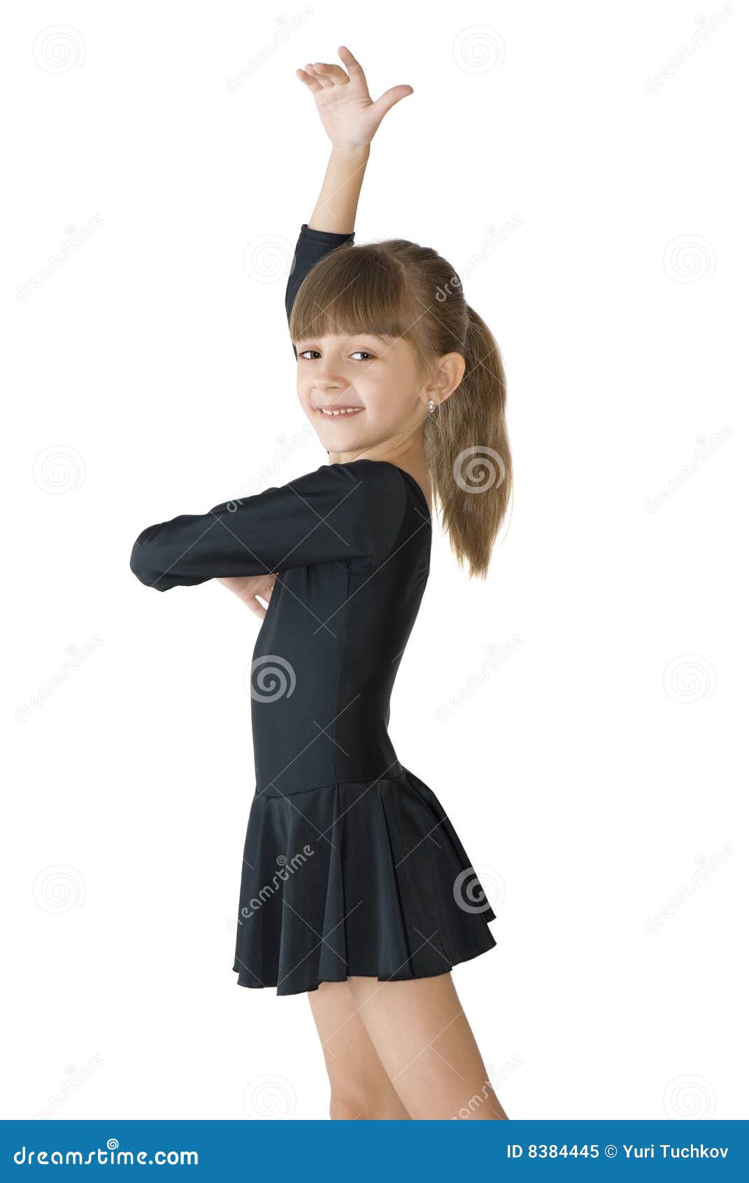 The small dancer stock image. Image of cheerful, little - 8384445