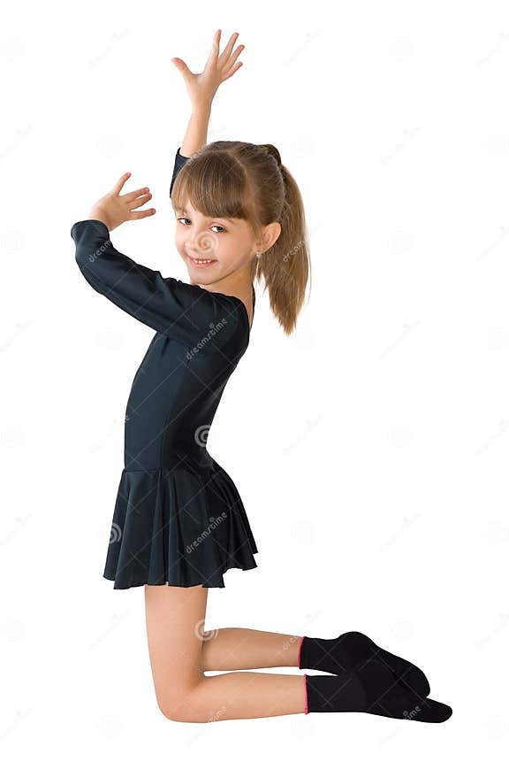 The small dancer stock photo. Image of girl, smile, child - 8527242