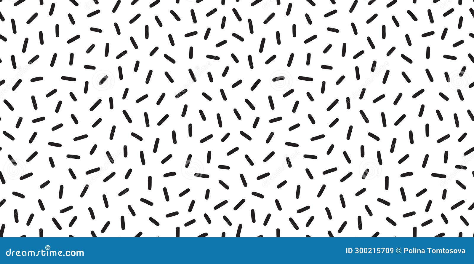 Small Dash Pattern on White Background. Hand Drawn Small Black Dash ...