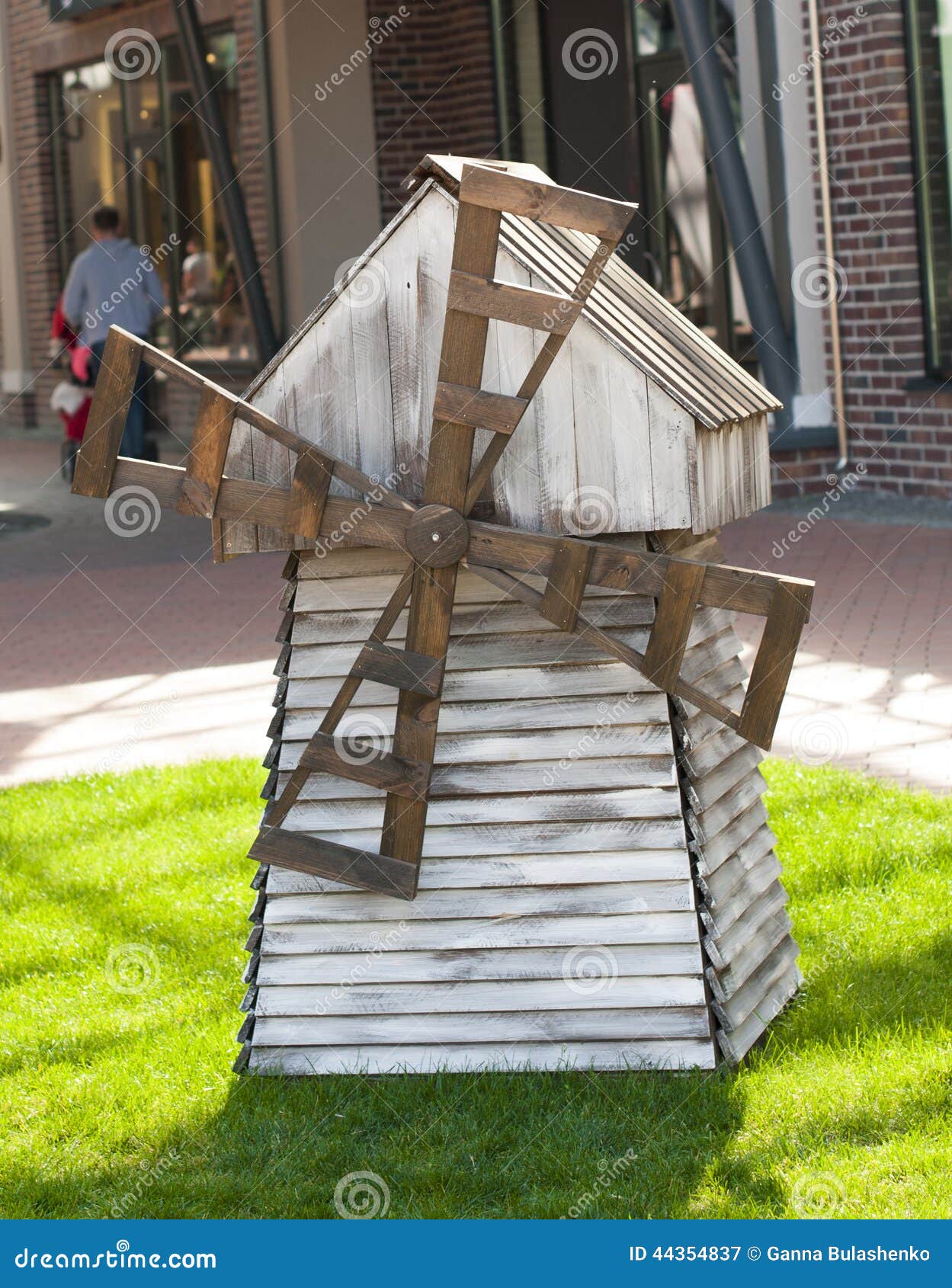 Small decorative windmill. stock image. Image of decorative - 44354837