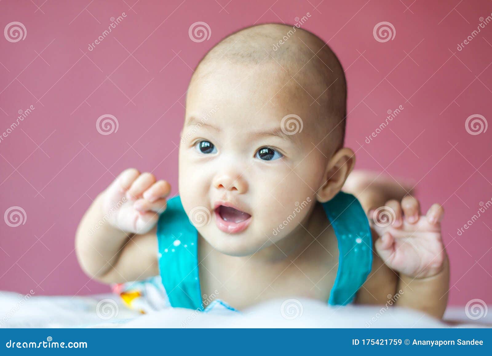 Small Delicate Little Hand of Newborn - Close Portrait Stock Image ...
