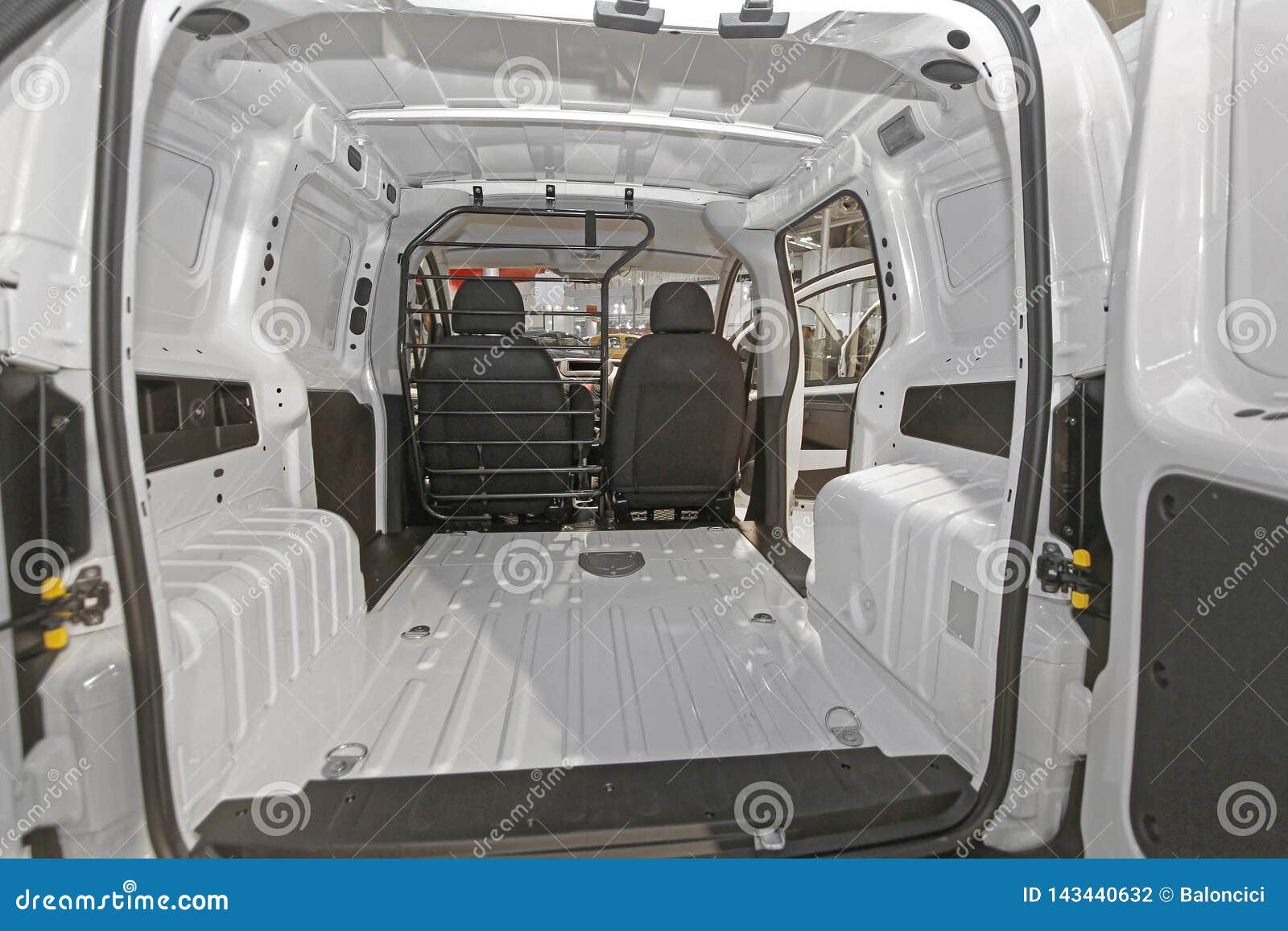 Small Delivery Van stock photo. Image of clean, delivery - 143440632