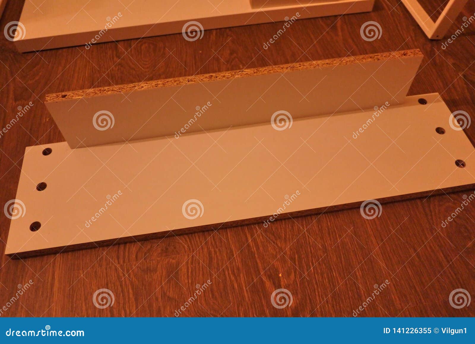 Small Desk for Computer and Laptop. Stock Image - Image of parts ...