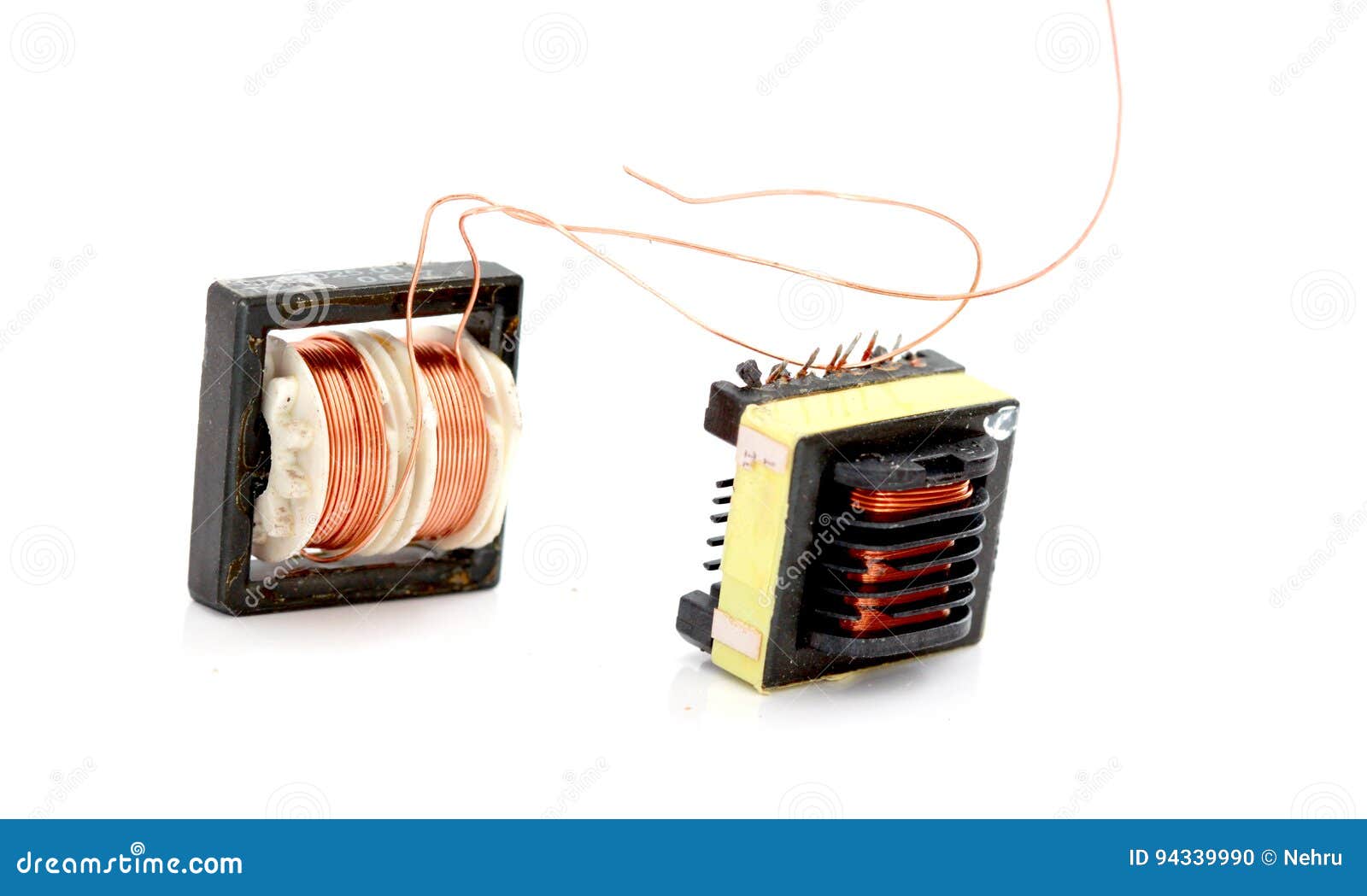 Transformer And The Small Voltage Electric Stock Photo | CartoonDealer ...