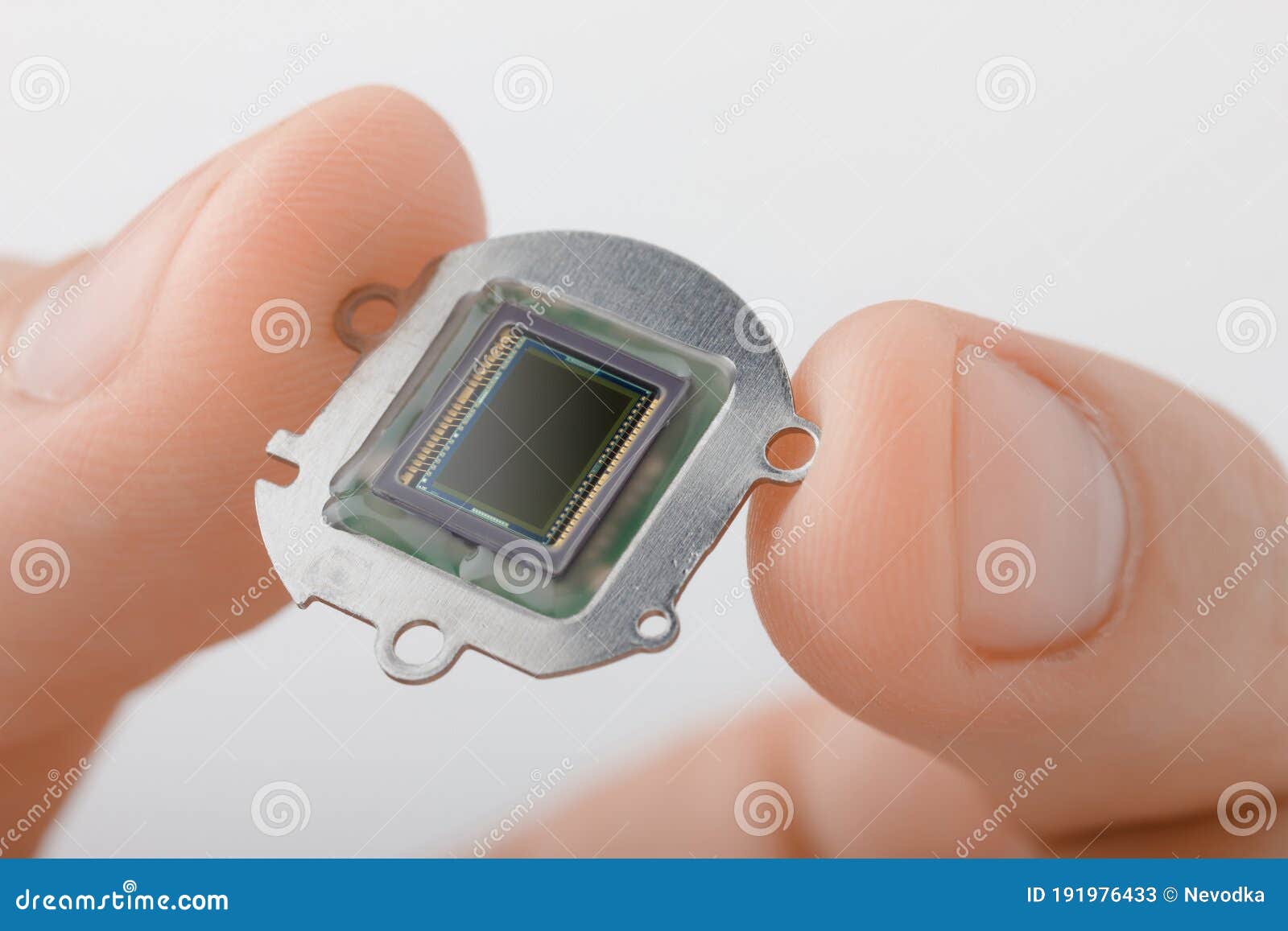Small Digital Phone Camera CMOS Sensor Stock Photography ...