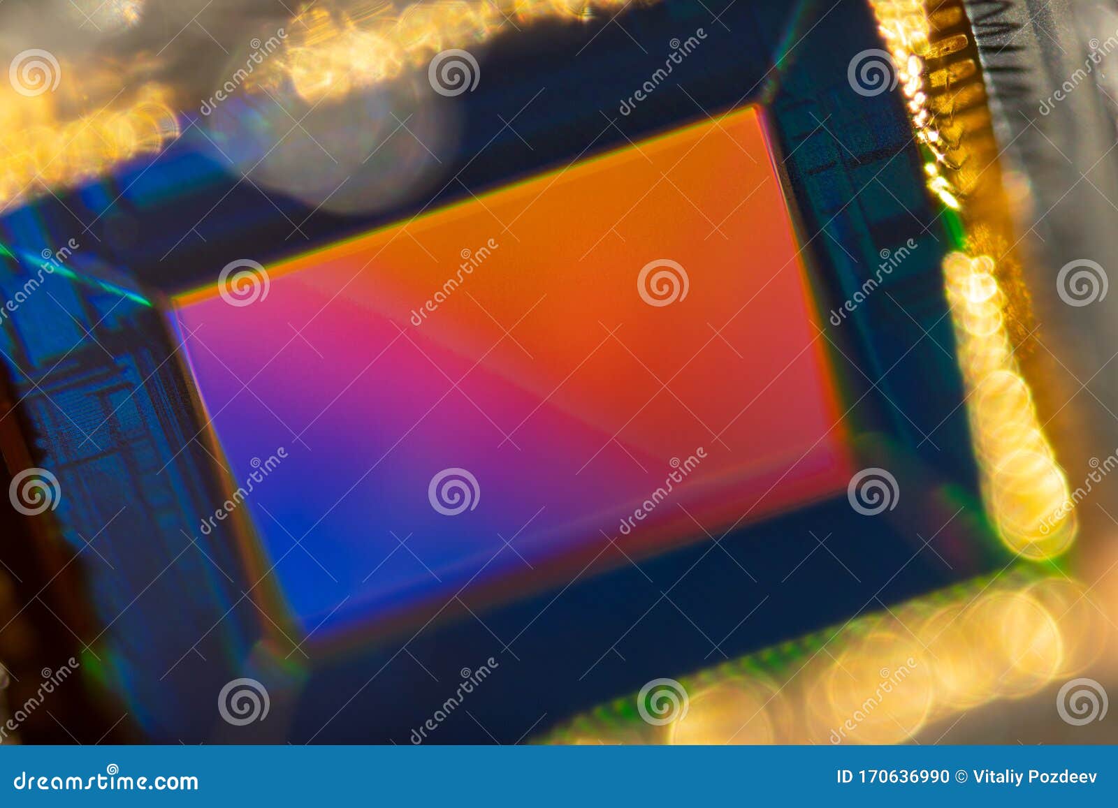 Small Digital Phone Camera CMOS Sensor Stock Photo - Image of detective ...