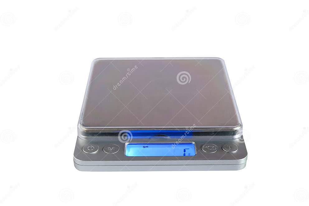 Small Digital Weighing Scale for Akery Measure Stock Photo - Image of ...
