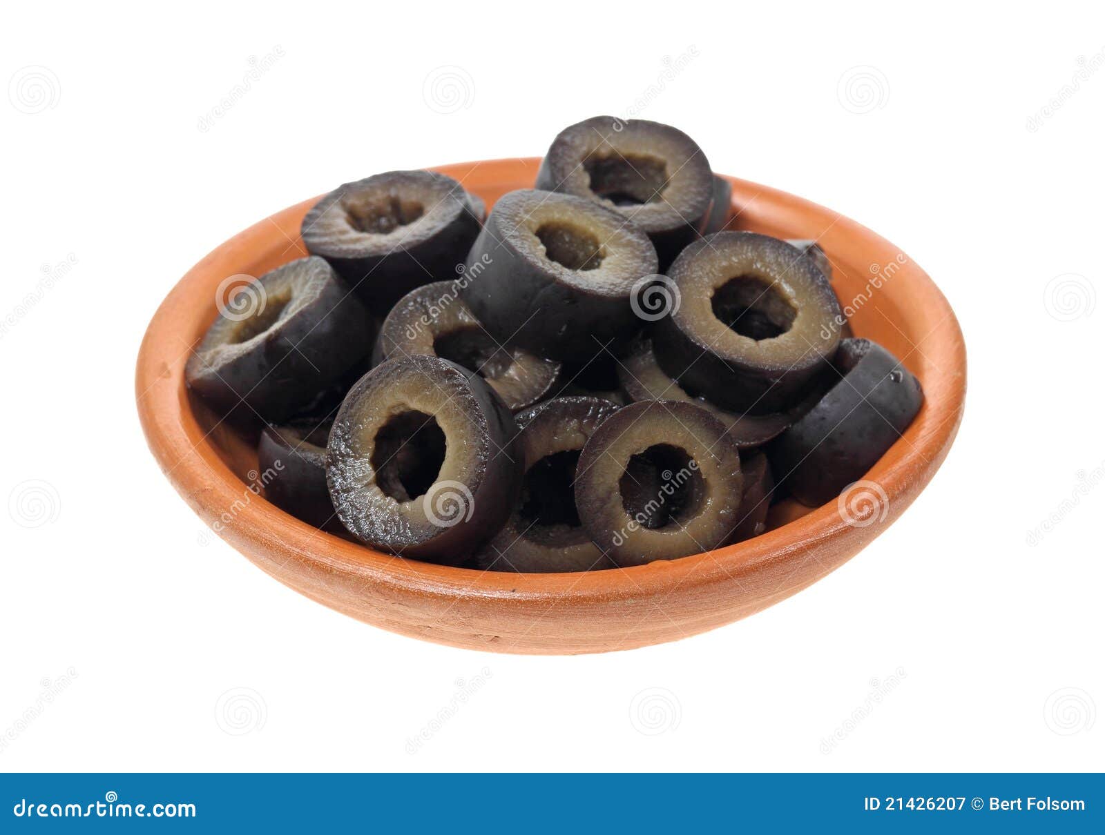 Small Dish Filled with Sliced Olives Stock Image - Image of treat ...