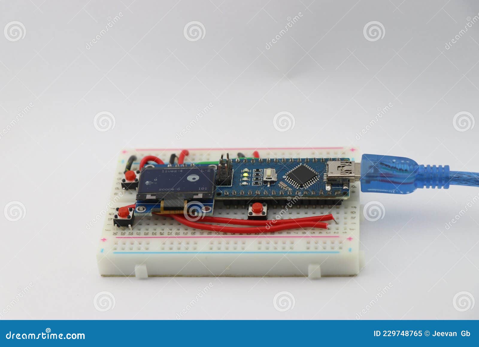 Microcontroller Prototype Board Stock Photography | CartoonDealer.com ...