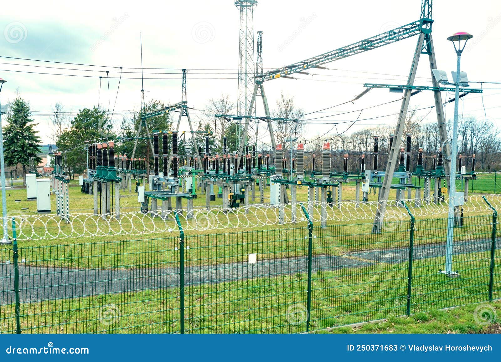 Small Distribution Port In Sea And Pedestrian Bridge To Conect Between ...