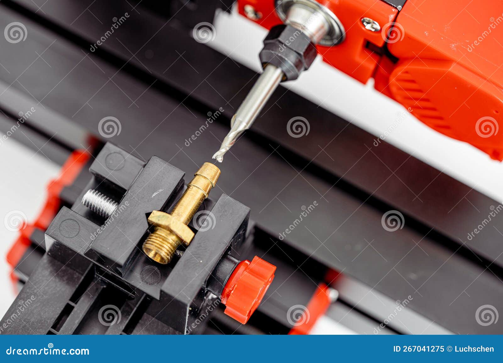 Small Diy Milling Machine for Modeling and Hobby Stock Image - Image of ...