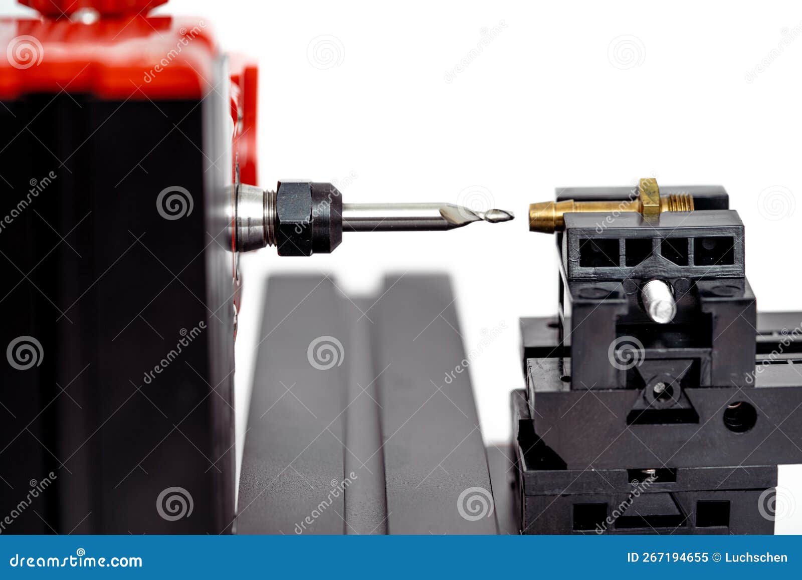 Small Diy Milling Machine for Modeling and Hobby Stock Image - Image of ...