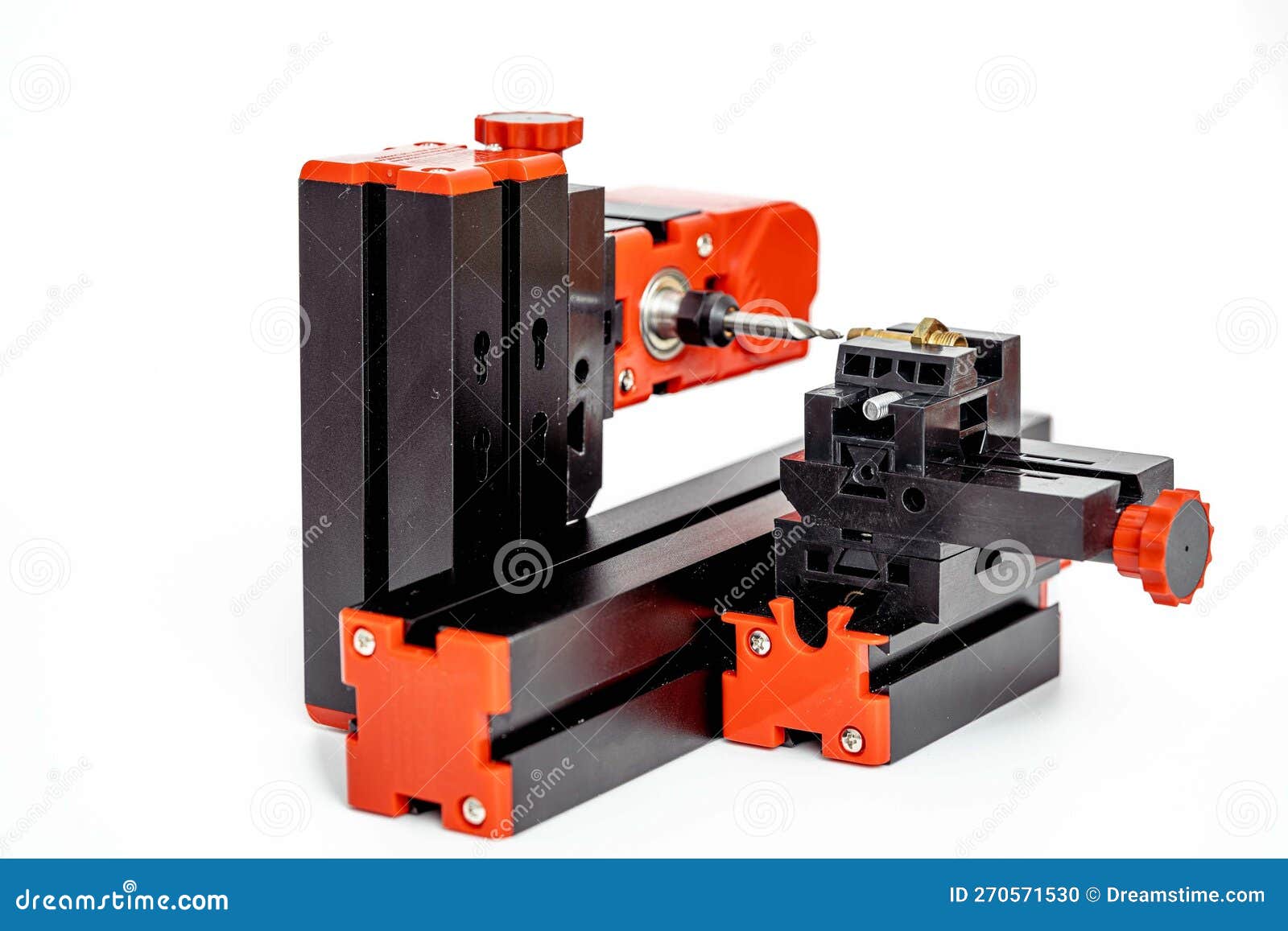 Small Diy Milling Machine for Modeling and Hobby Stock Photo - Image of ...