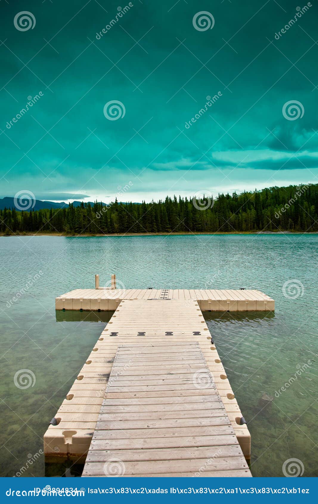 Small dock II stock photo. Image of north, mountains - 53894834