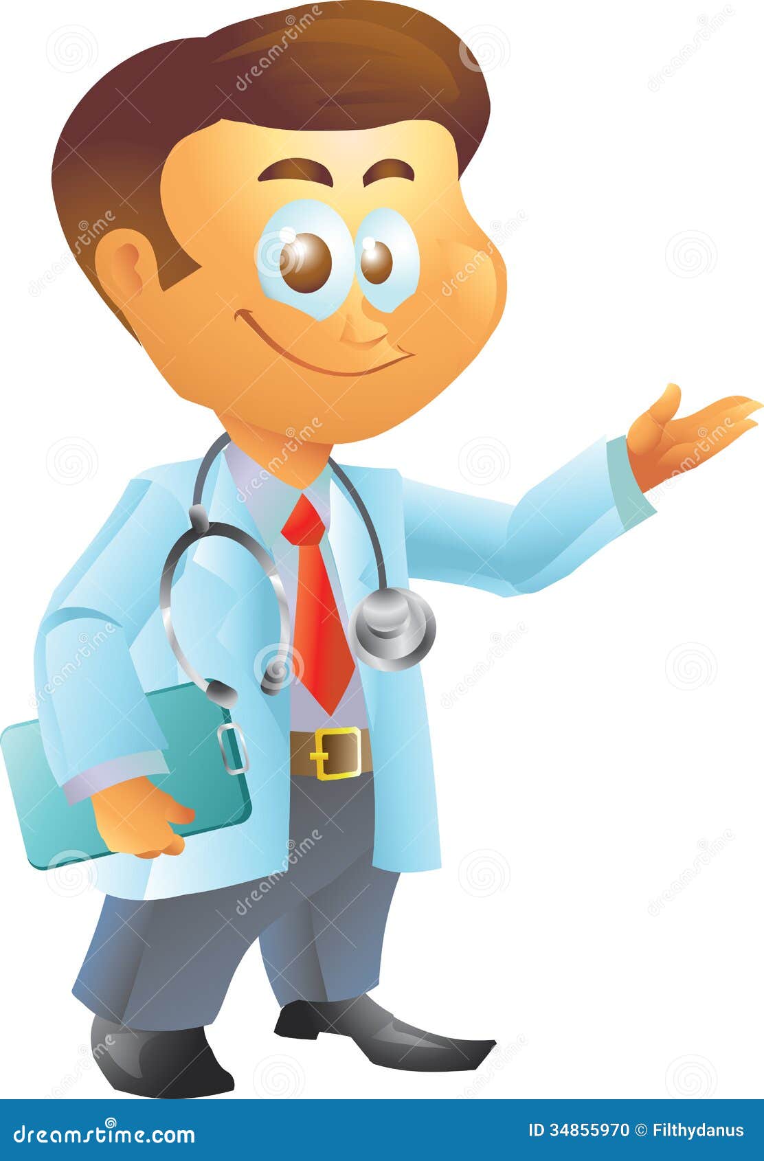 Small Doctor stock illustration. Illustration of cheerful - 34855970