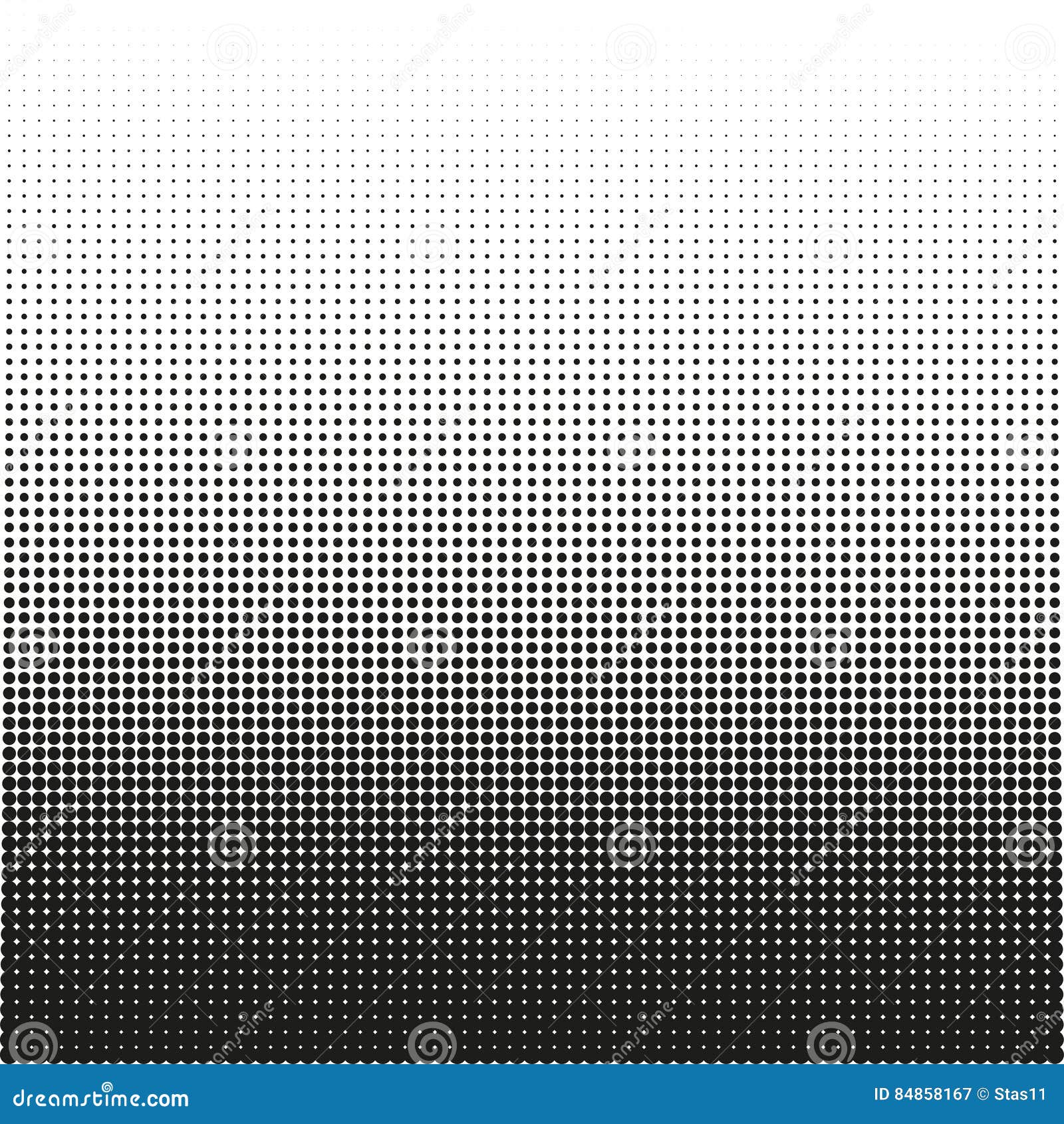 Small Dots Halftone Vector Background. Overlay Texture Stock Vector ...