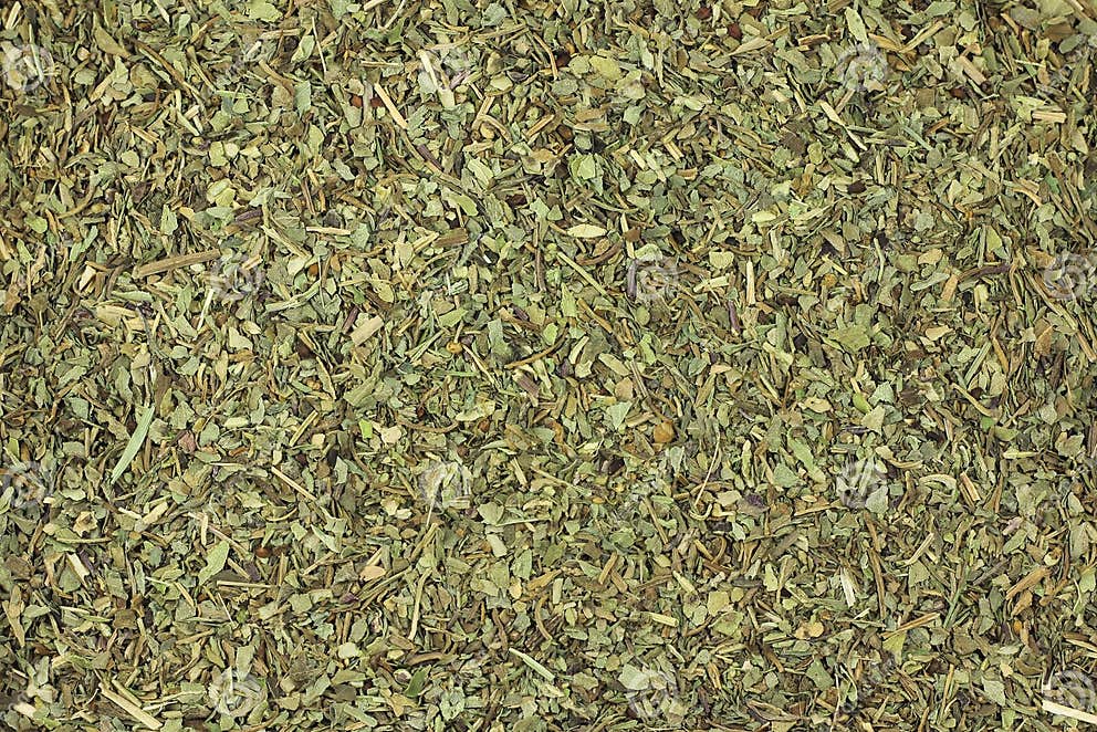 Small Dried Basil Leaves Background Stock Image - Image of spice ...