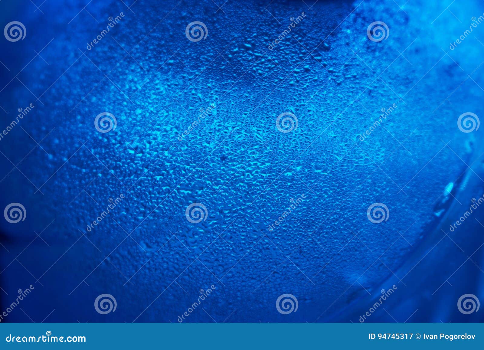 Small Droplets of Condensation Formed on the Surface of the Plastic ...