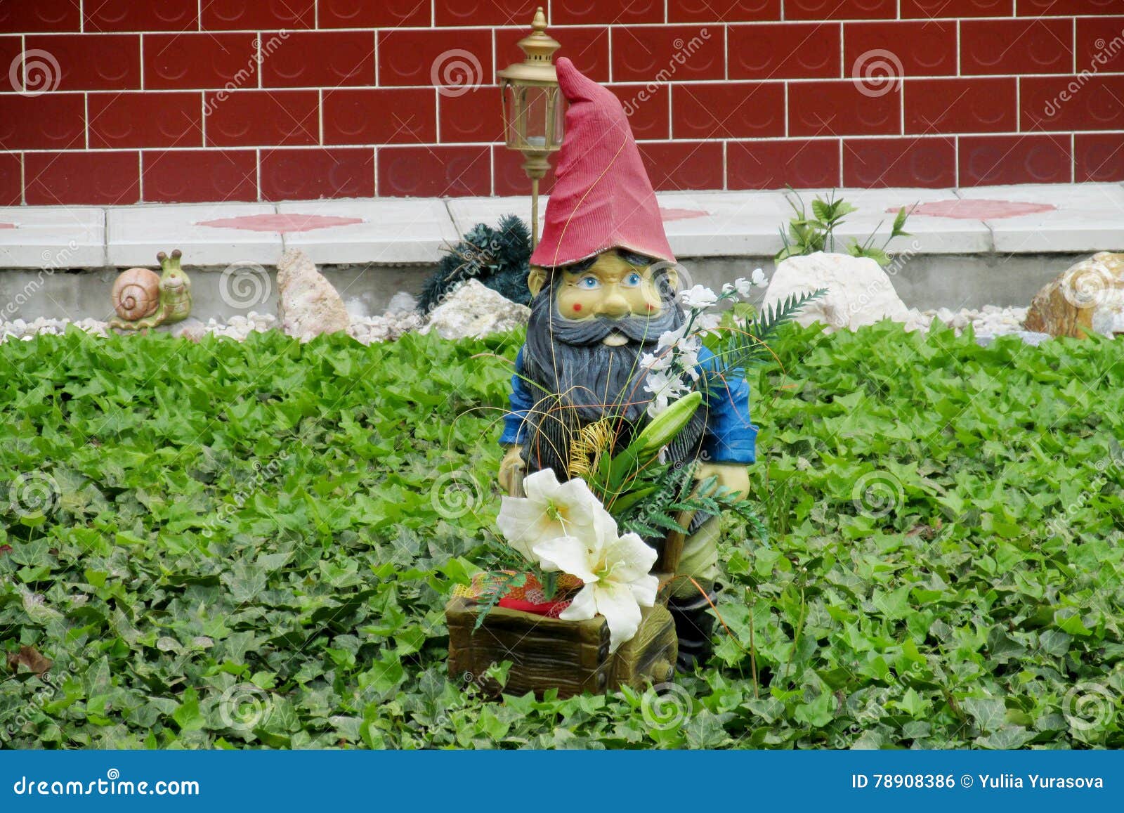 Dwarf Statue Of Si Thep Historical Park. Cartoon Vector | CartoonDealer ...