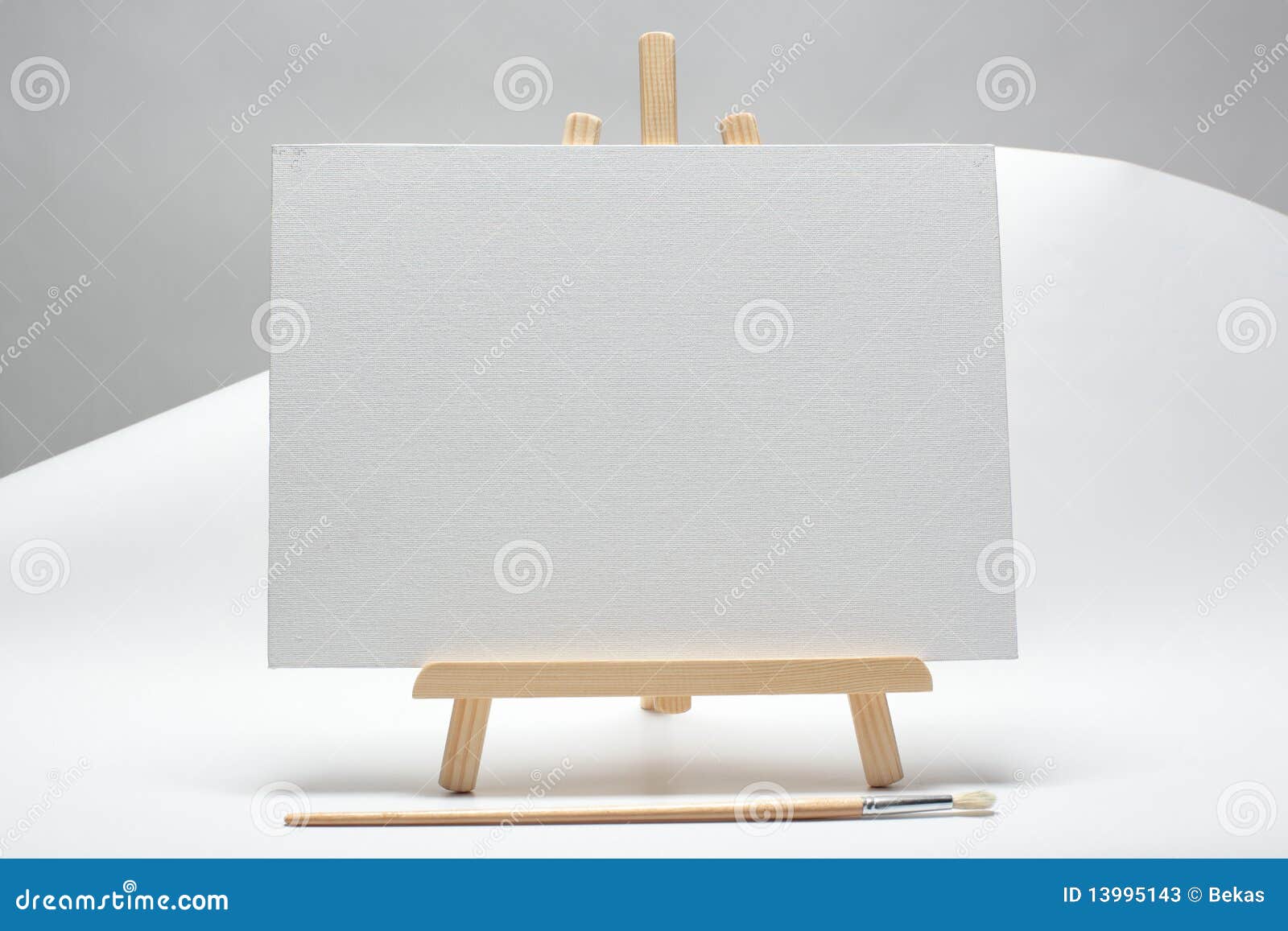 Small easel stock image. Image of artist, small, stand - 13995143