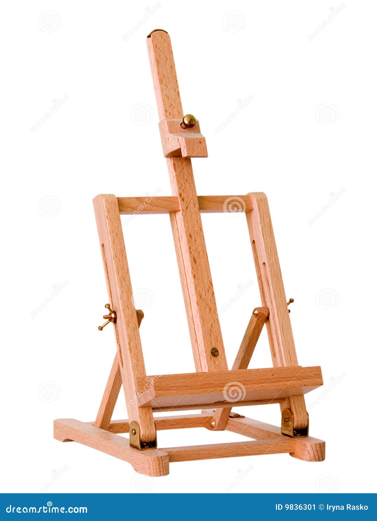 Small easel stock image. Image of descriptive, hobbies - 9836301