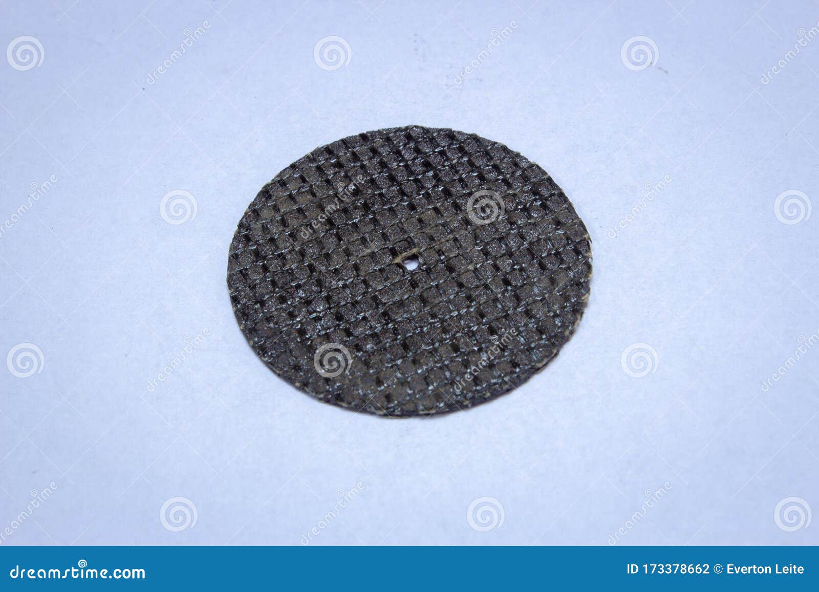 Small Emery Disk Used for Cutting and Working with Metals Stock Photo ...