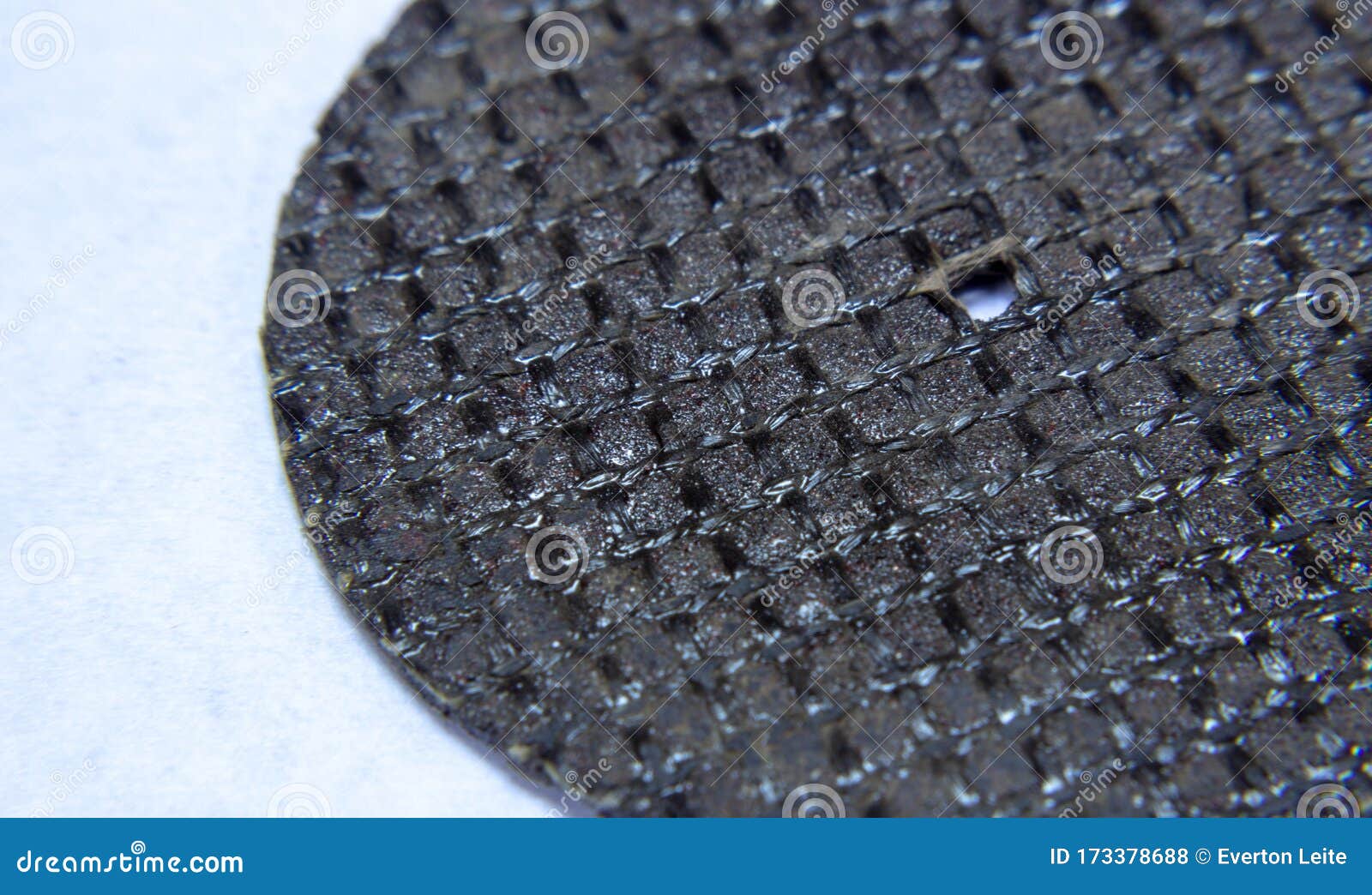 Small Emery Disk Used for Cutting and Working with Metals Stock Photo ...