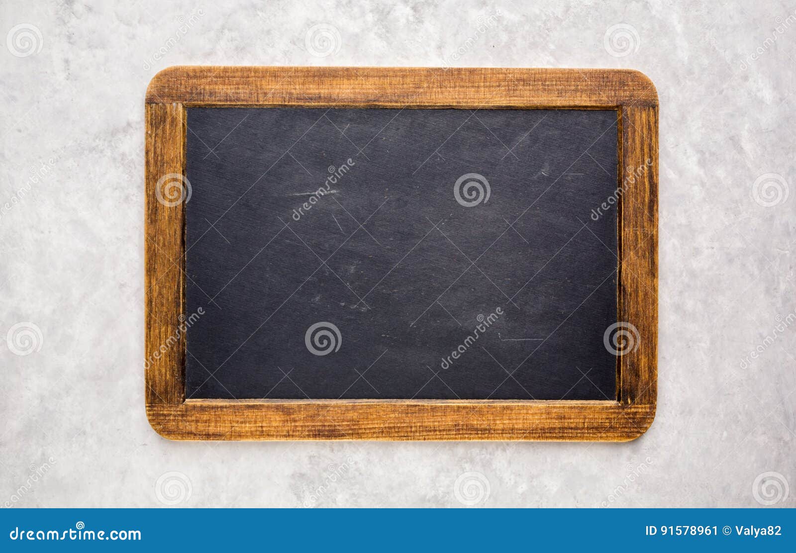 Small empty chalkboard stock image. Image of presentation - 91578961