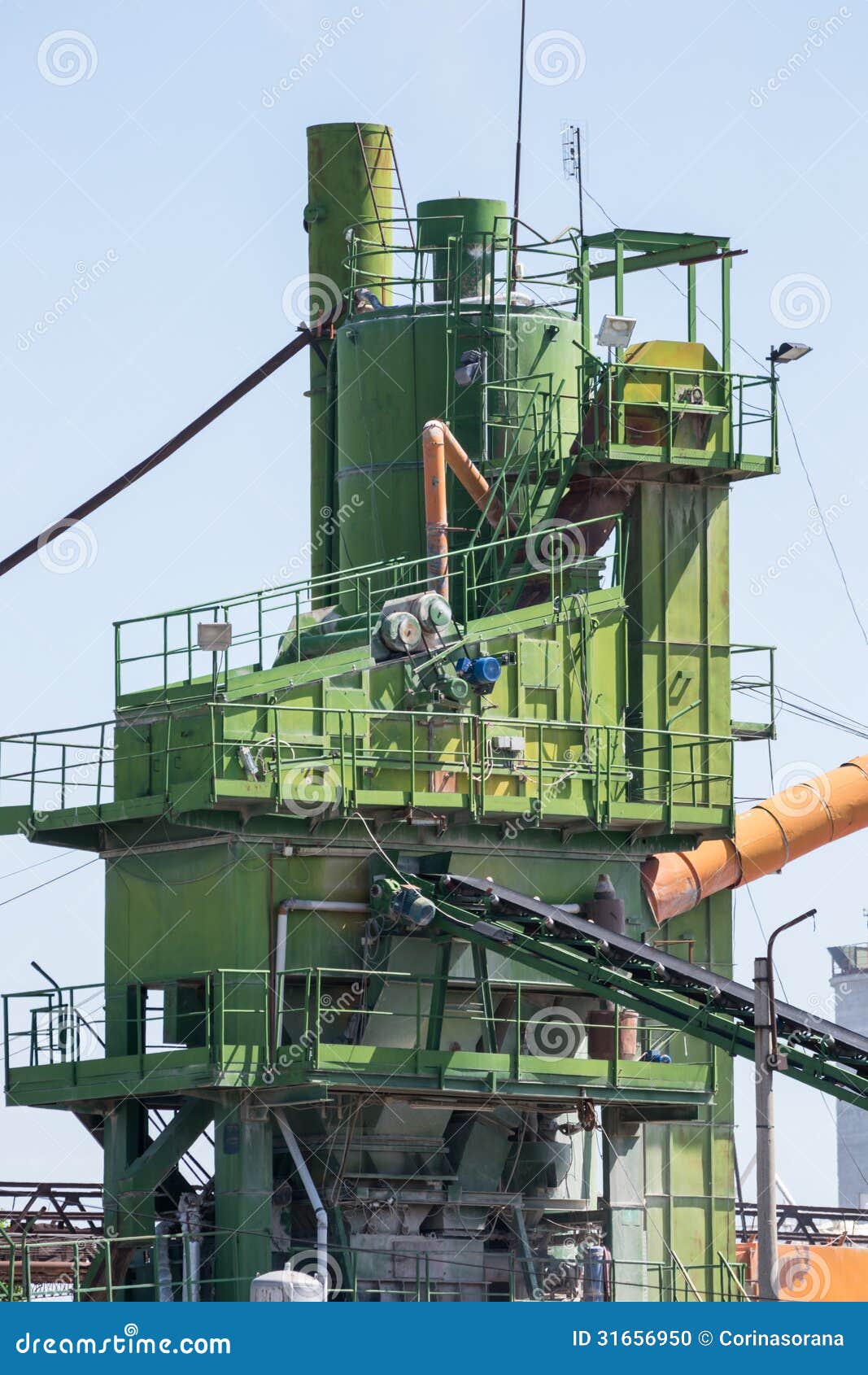 Small factory stock photo. Image of structure, manufacturing - 31656950