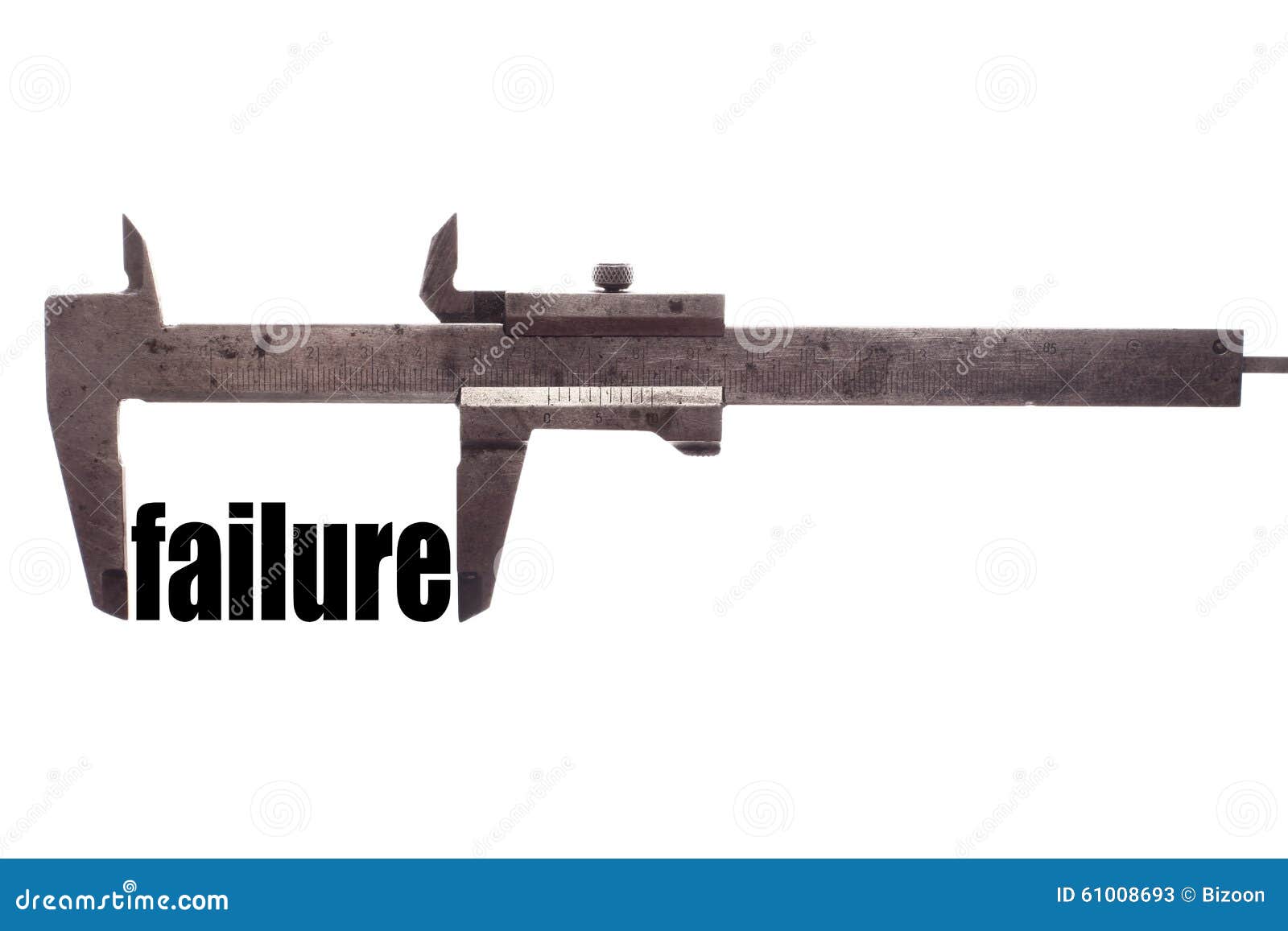 Small failure stock image. Image of text, word, accuracy - 61008693