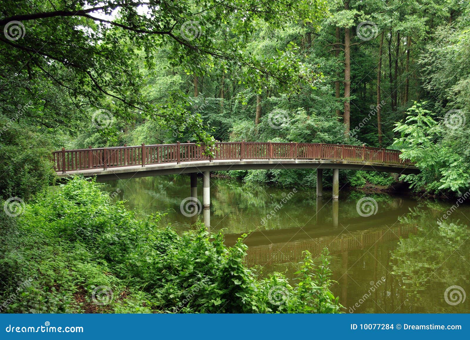 Small Fairy-Tale Bridge stock photo. Image of road, outdoor - 10077284