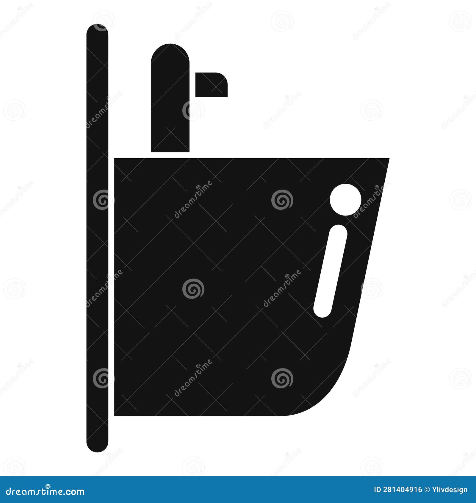 Small Faucet Icon Simple Vector. Pipe Sewer Stock Illustration ...
