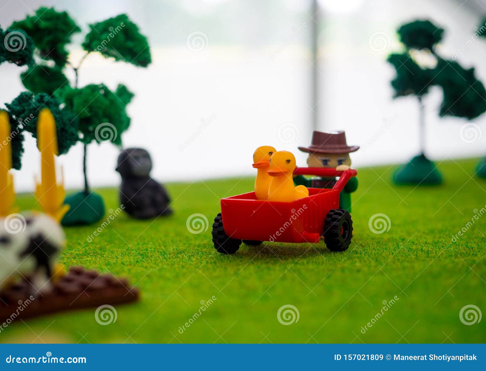 Small Figurines of Animals, Object Macro , Toy Stock Image - Image of ...