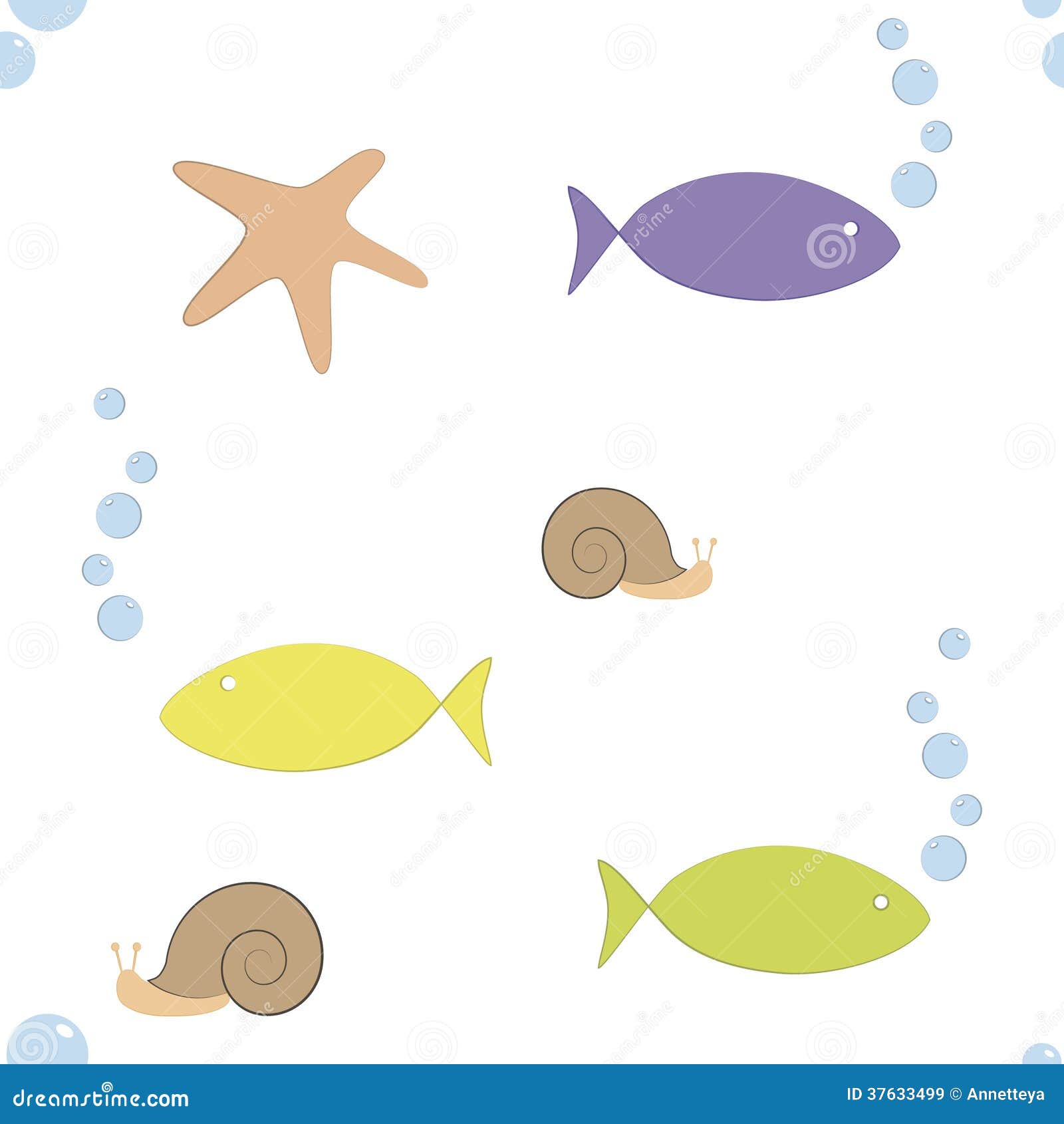 Small fish stock vector. Illustration of illustrations - 37633499