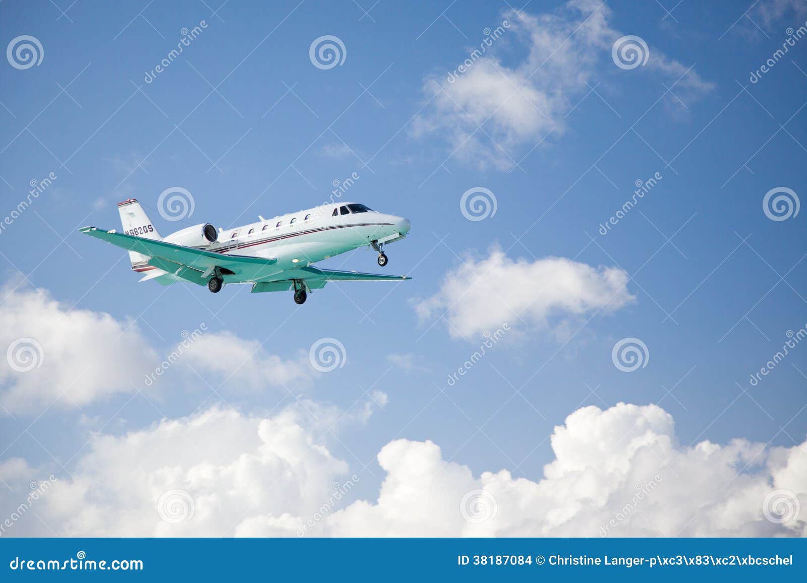 Small Fixed Wing Plane Taking Off Stock Photo - Image of airplane ...