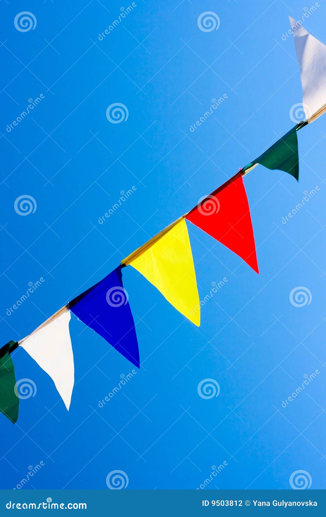 Small Flags Abstract Background Stock Photo - Image of festoon ...