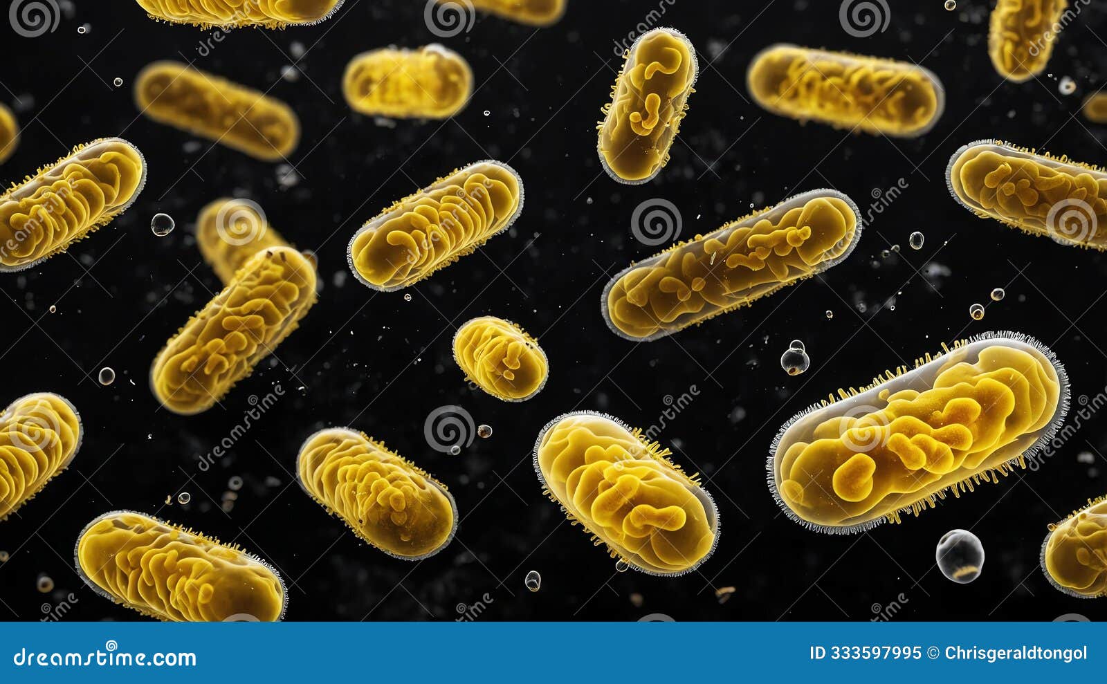 Floating Bacteria Royalty-Free Stock Photography | CartoonDealer.com ...