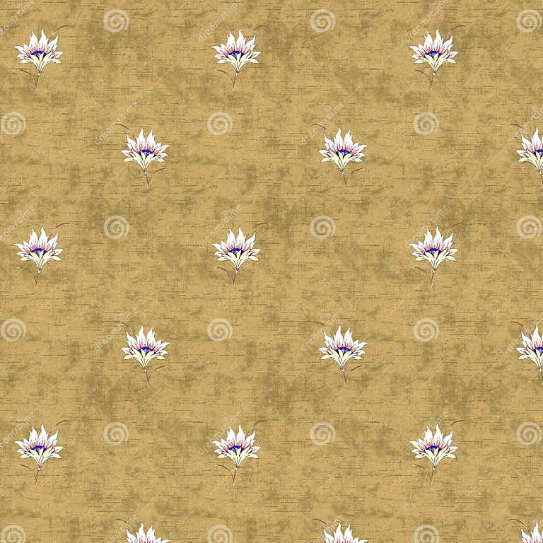 Small Floral Seamless Pattern Background Images Stock Illustration ...