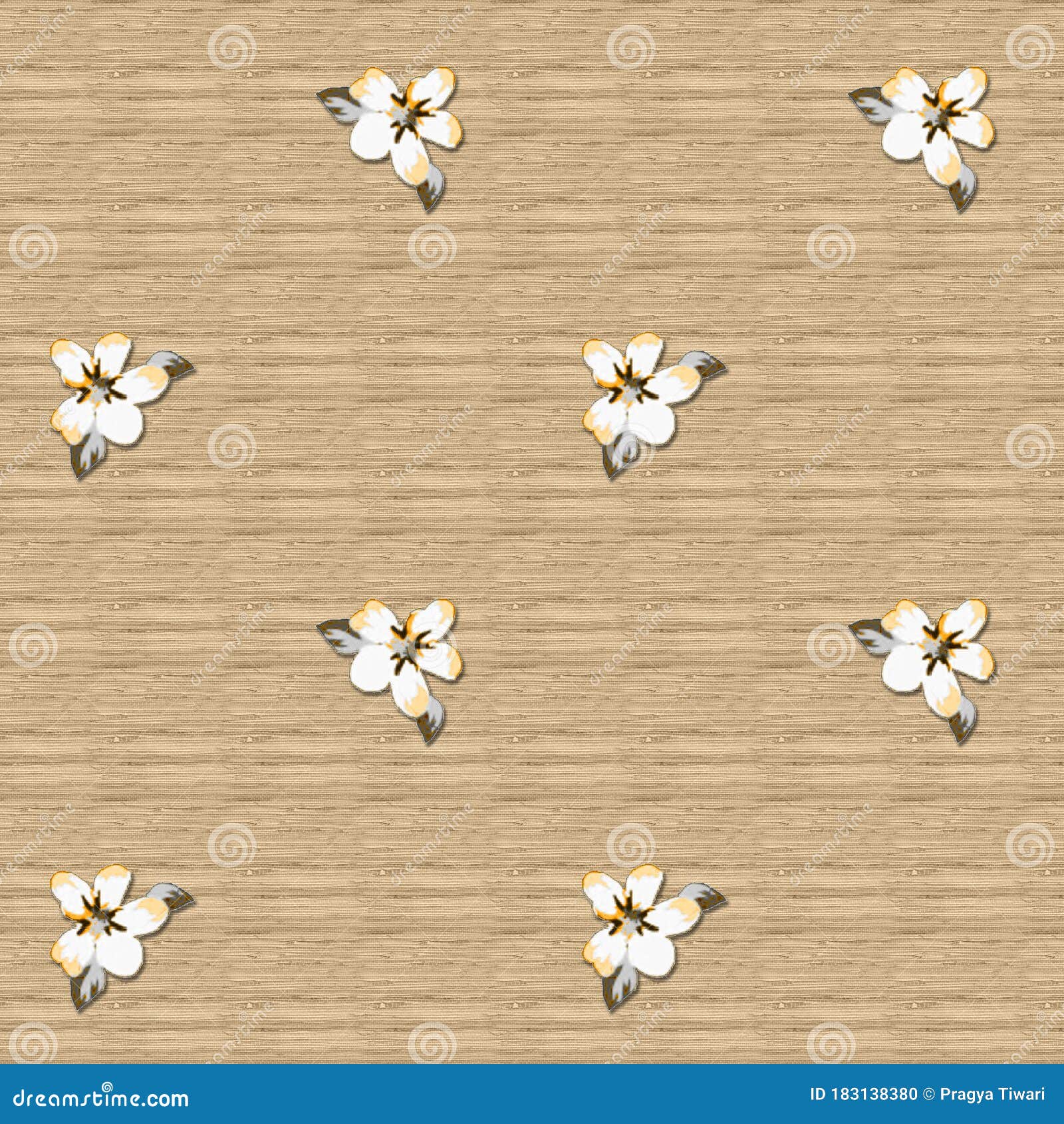 Small Floral Seamless Pattern Background Images Stock Illustration ...