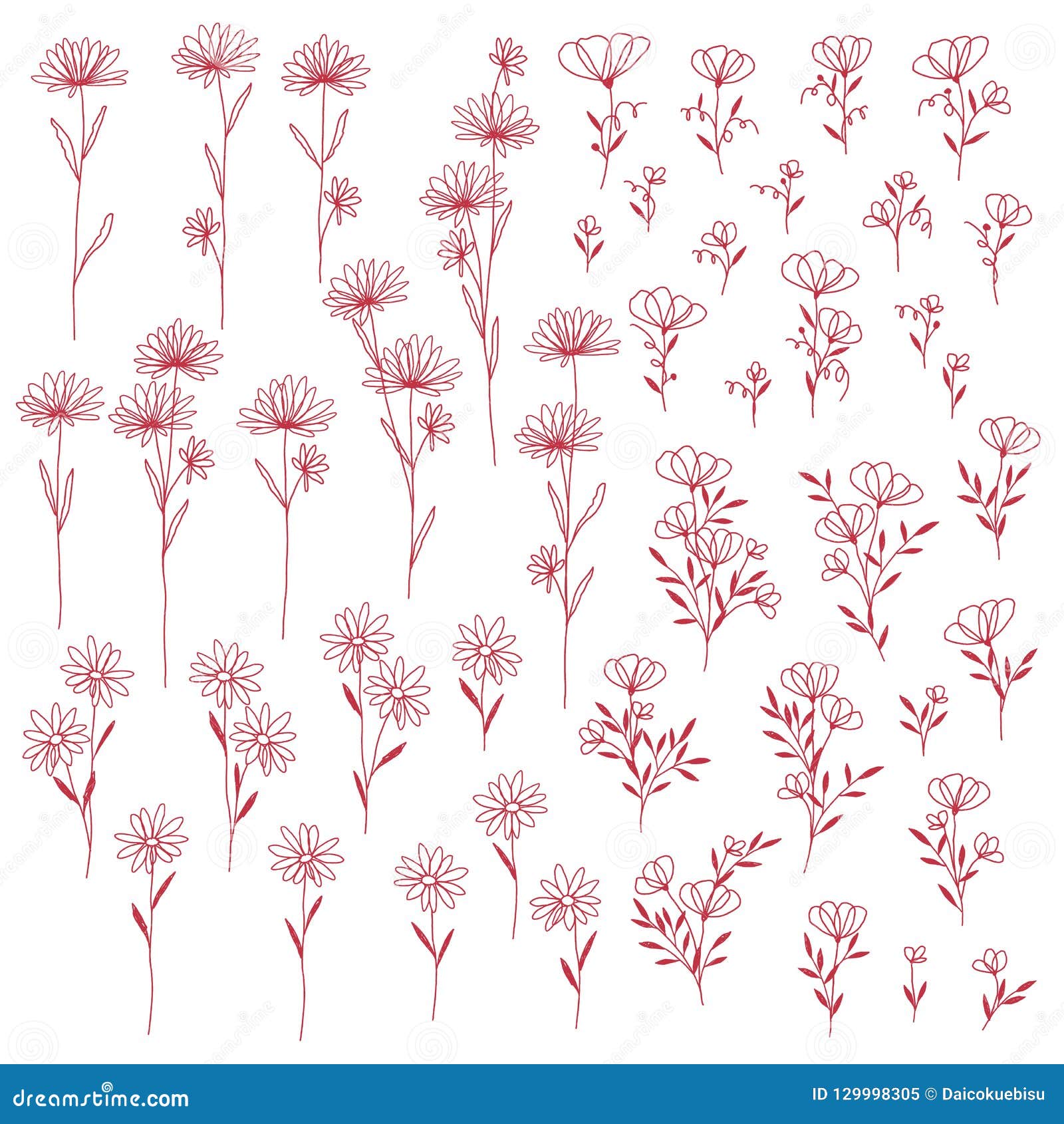 Small Flower Object, I Designed a Flower, Stock Vector - Illustration ...